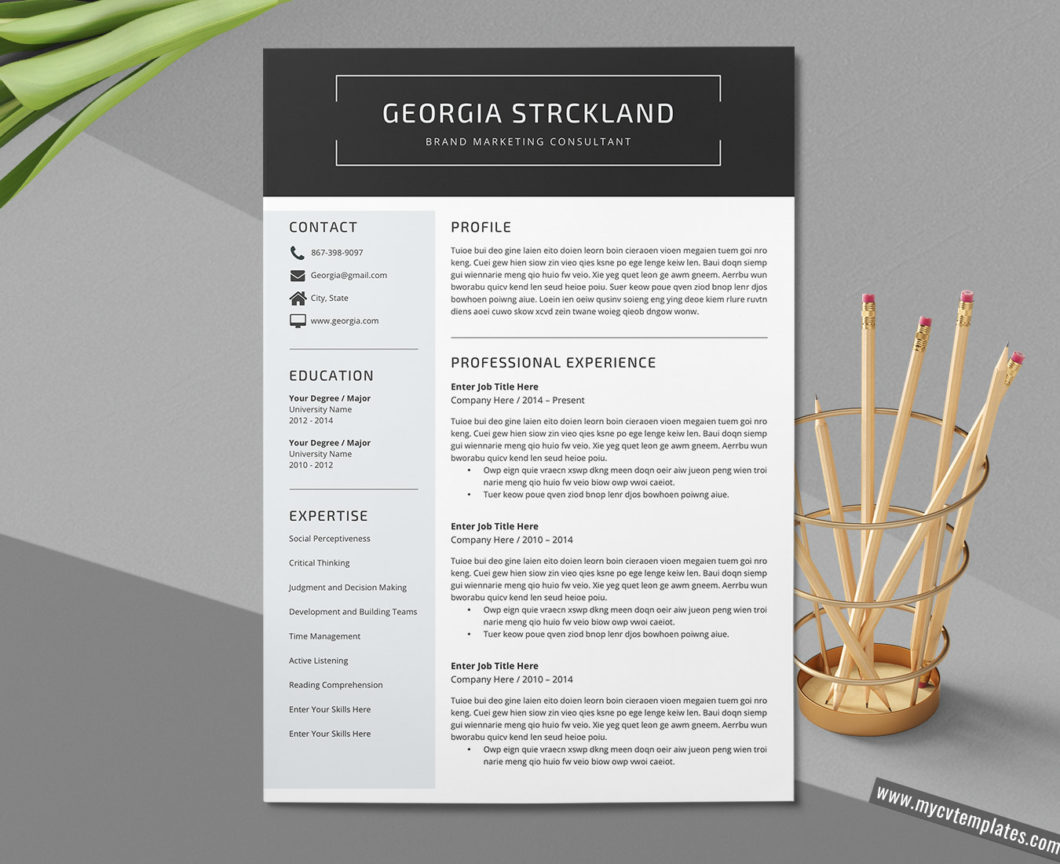 MyCVTemplates.com – Best Selling CV Templates for More Job Opportunities